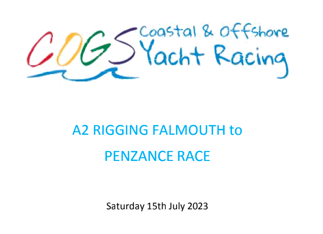 A2 Rigging Falmouth to Penzance Race – Saturday, 2 September 2023 ...